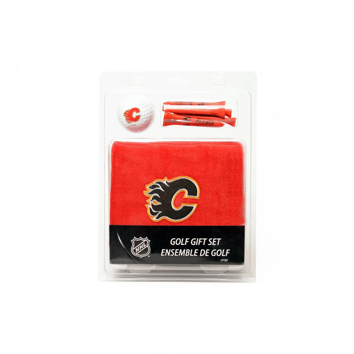 Calgary Flames Golf Set Towel & Accessories Kit – Men Are From Mars