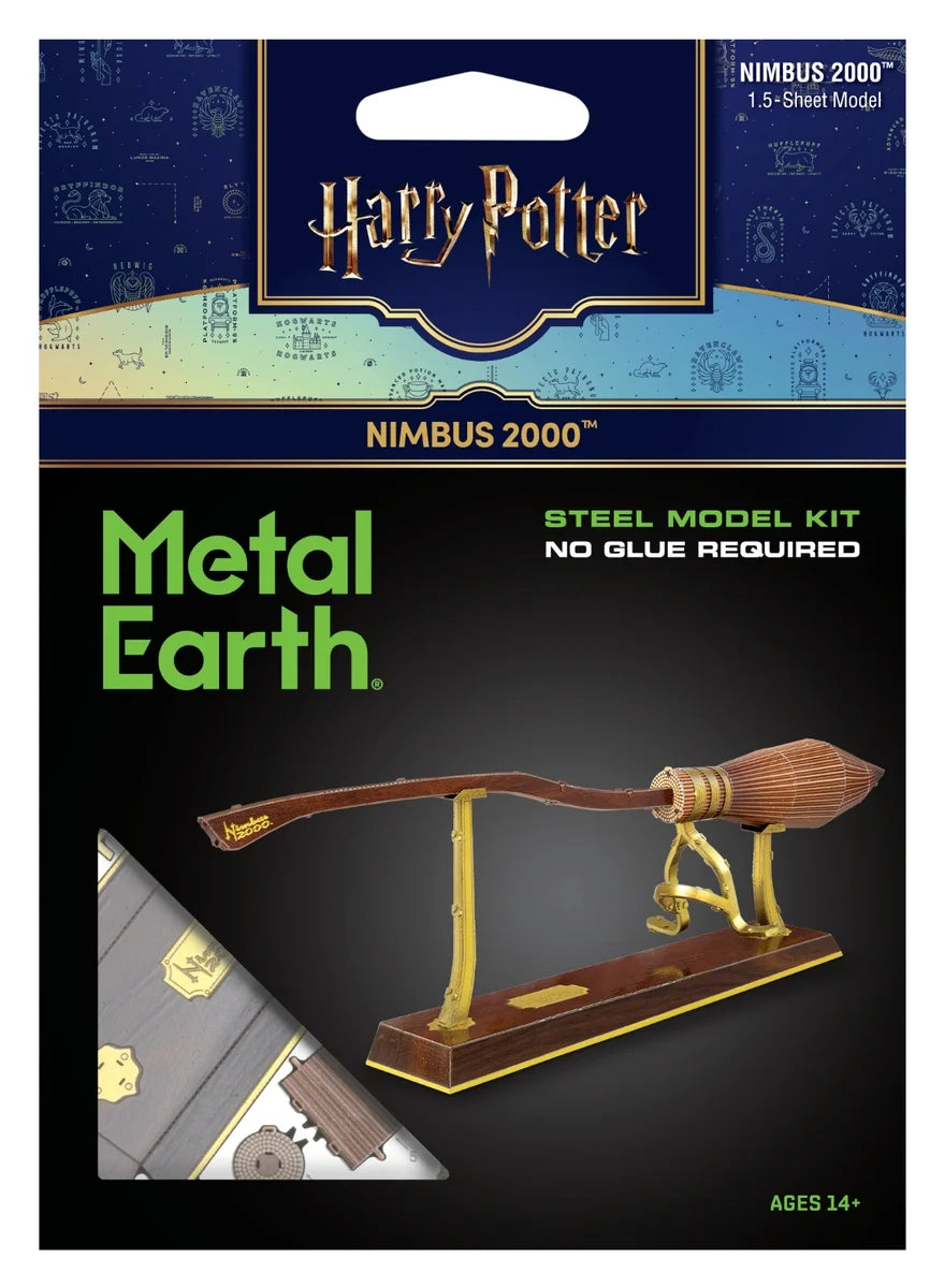 Metal Earth Harry Potter Nimbus 2000 Metal Model Kit – Men Are From Mars