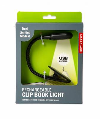 Rechargeable Clip Book Light for Portable Reading – Men Are From Mars
